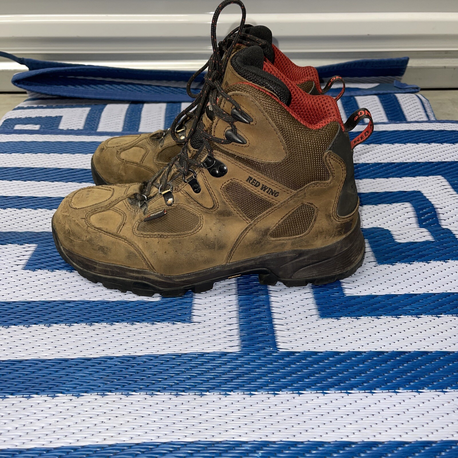 Red Wing Safety Steel Toe Work Boots Tru Hiker 6674 Men’s Size 10.5EE ...
