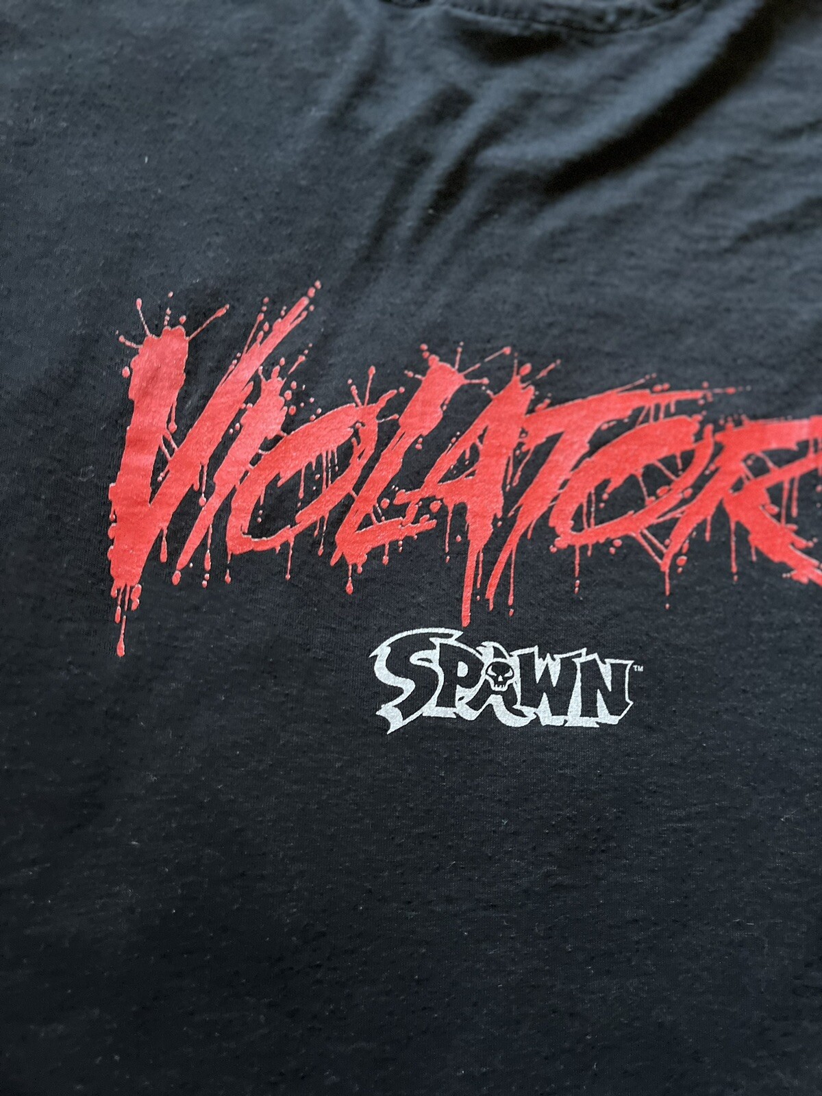 1992 Spawn Violater Todd Mcfarlane Vintage Shirt Glow… - Gem