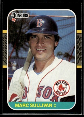 1987 Donruss #643 Marc Sullivan Boston Red Sox | eBay