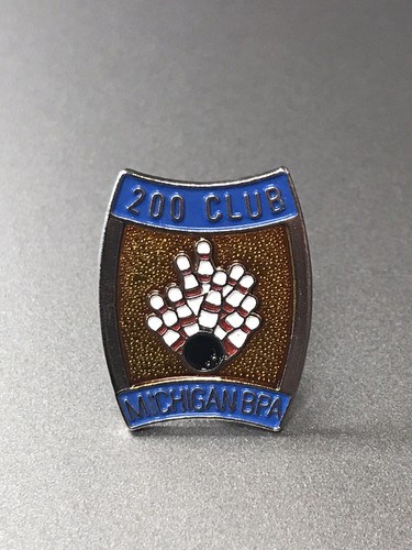200 Club Michigan BPA Bowling Collectible Vintage Pin | eBay