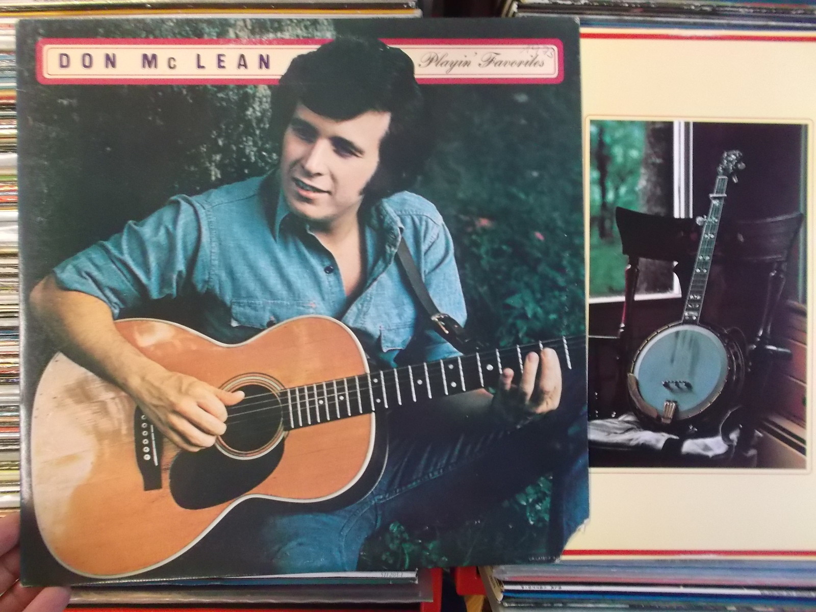 DON Mc LEAN LP: PLAYIN' FAVOURITES (US; UA-LA161F;RAINBOW COLLECTION ...