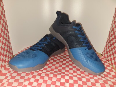 Hylete Mens Circuit Cross Training Shoes Black Royal HMZ339NVCG Low Top ...