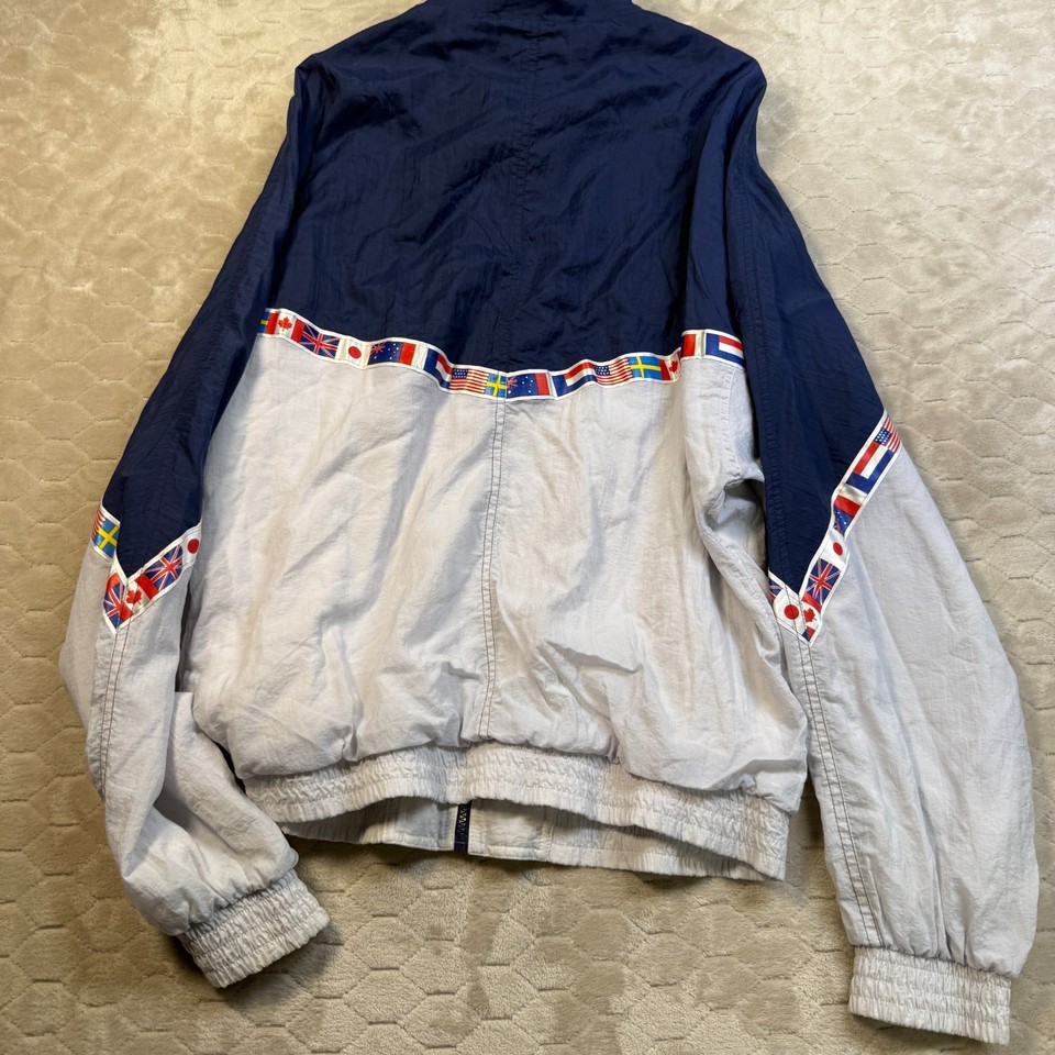 VTG Olympic Games Jacket Mens XL Atlanta 1996 Flags Speedo 90s ...