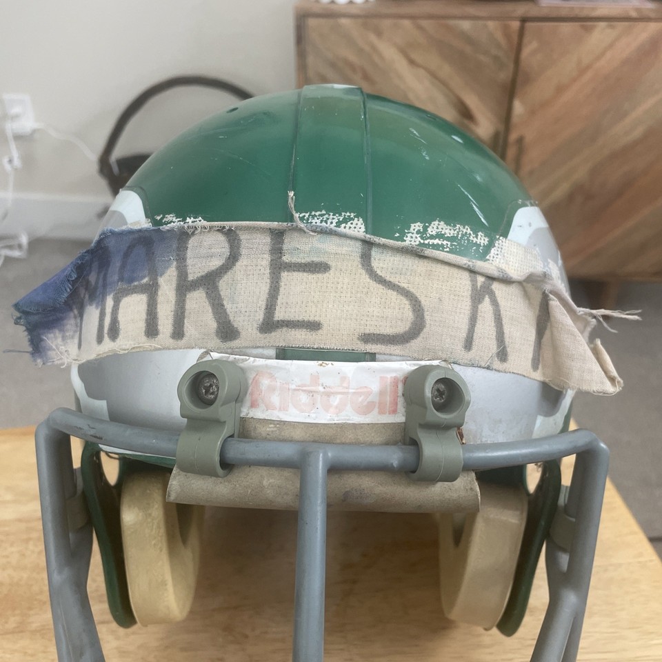 1979 Philadelphia Eagles Training Camp Helmet - Leon Mareski (Villanova ...