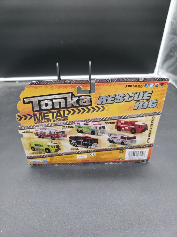 Tonka Metal Diecast Rescue Rig Bomb Sqad Black | eBay
