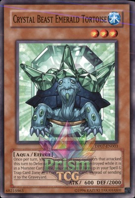 Crystal Beast Emerald Tortoise DP07-EN003 Yugioh | eBay