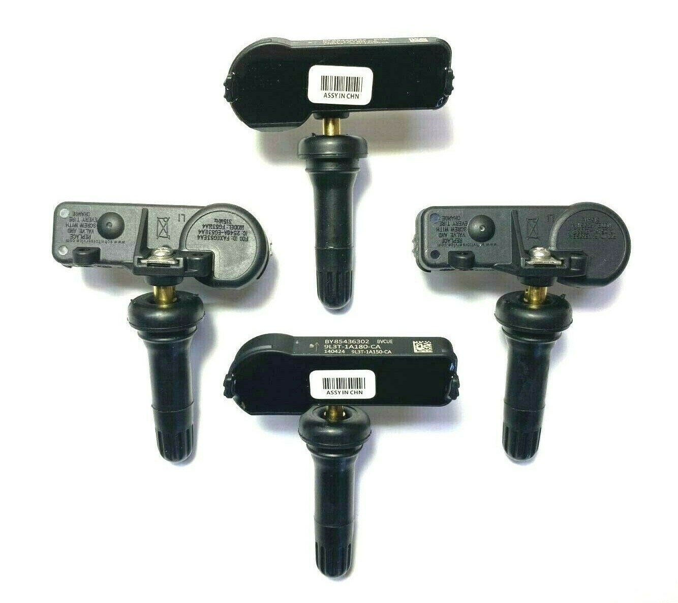 Set of 4 9L3T-1A180-CA Tire Pressure Sensor TPMS OEM For Ford Flex ...