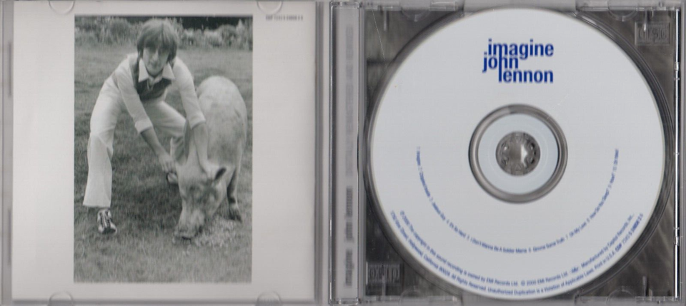 John Lennon - Imagine (CD, 2000) CAPITOL REMASTERED AND REMIXED ...