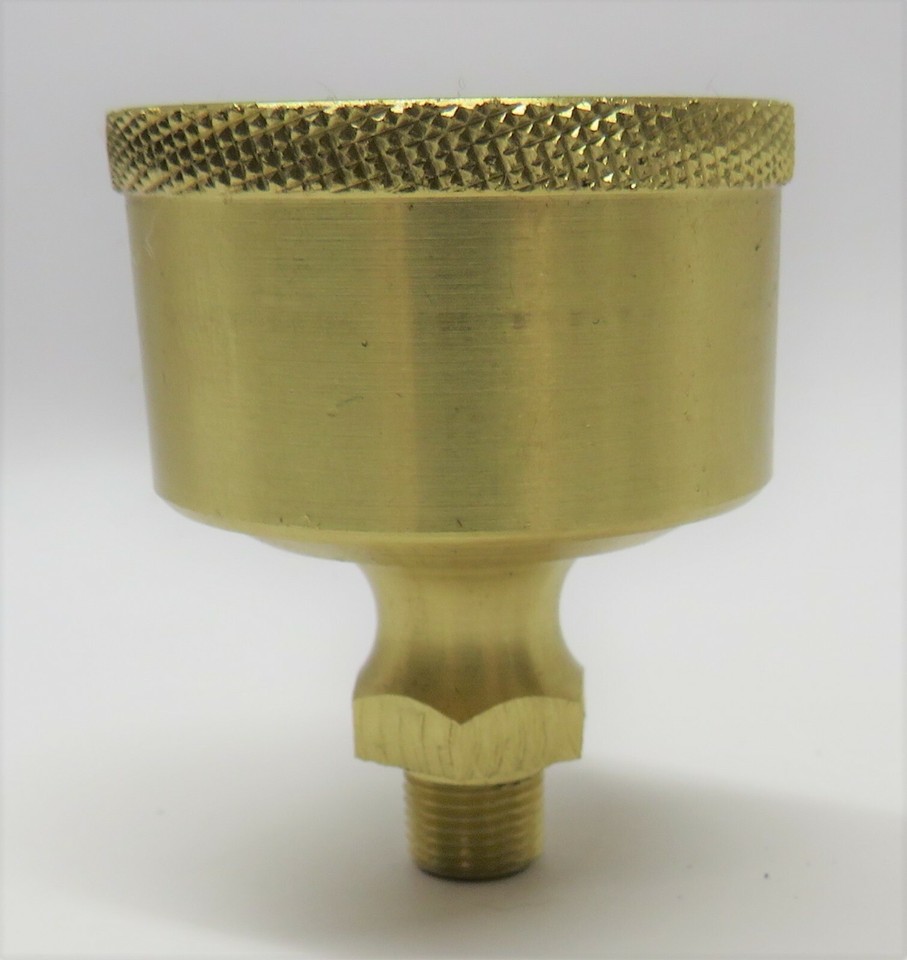 BRASS #1 Grease Cup Oil Hit & Miss Gas Steam Tractor Engines Motor 1/8 ...