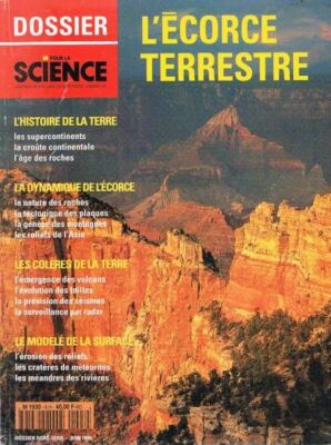 Pour la Science | 8H | Dossier "L'écorce terrestre" | Juin 1995 | eBay