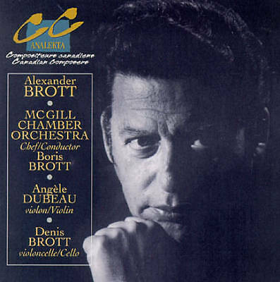 Brott: Violin Concerto, Arabesque, Etc. by Denis Brott / Angèle Dubeau ...