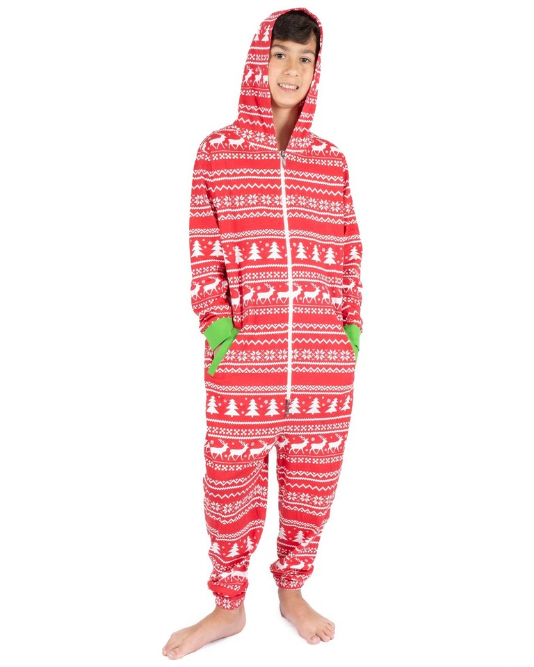 New Kids Boys Girls Gaming Pyjamas Gamer Family Jumpsuit All in One ...