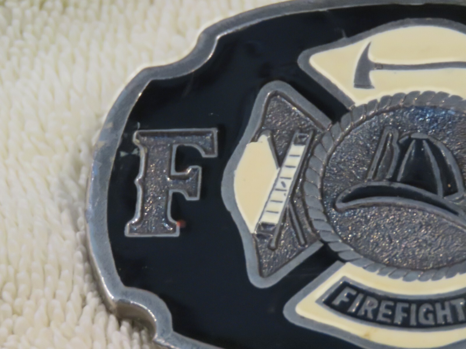 Vintage Fire Department - from Buckle Bakery, USA in … - Gem