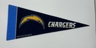 San Diego Chargers NFL Vtg Logo Mini Pennant 9x4in Felt Banner Flag Los ...