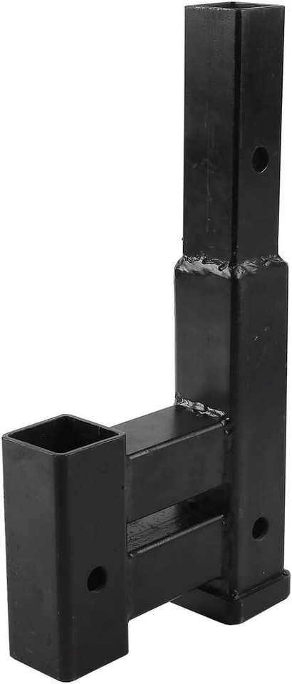4000 LB Dual 2" Trailer Hitch Receiver Rise-Drop Adapter Extender ...