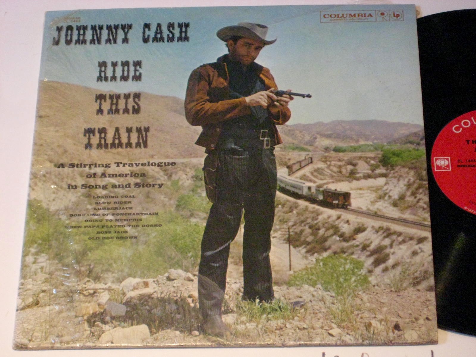JOHNNY CASH - RIDE THIS TRAIN, CL 1464 COLUMBIA | eBay
