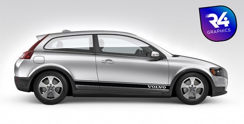 VOLVO GRAPHICS STRIPES DECALS LOADS OF DESIGNS S40 S60 V60 V70 | eBay UK