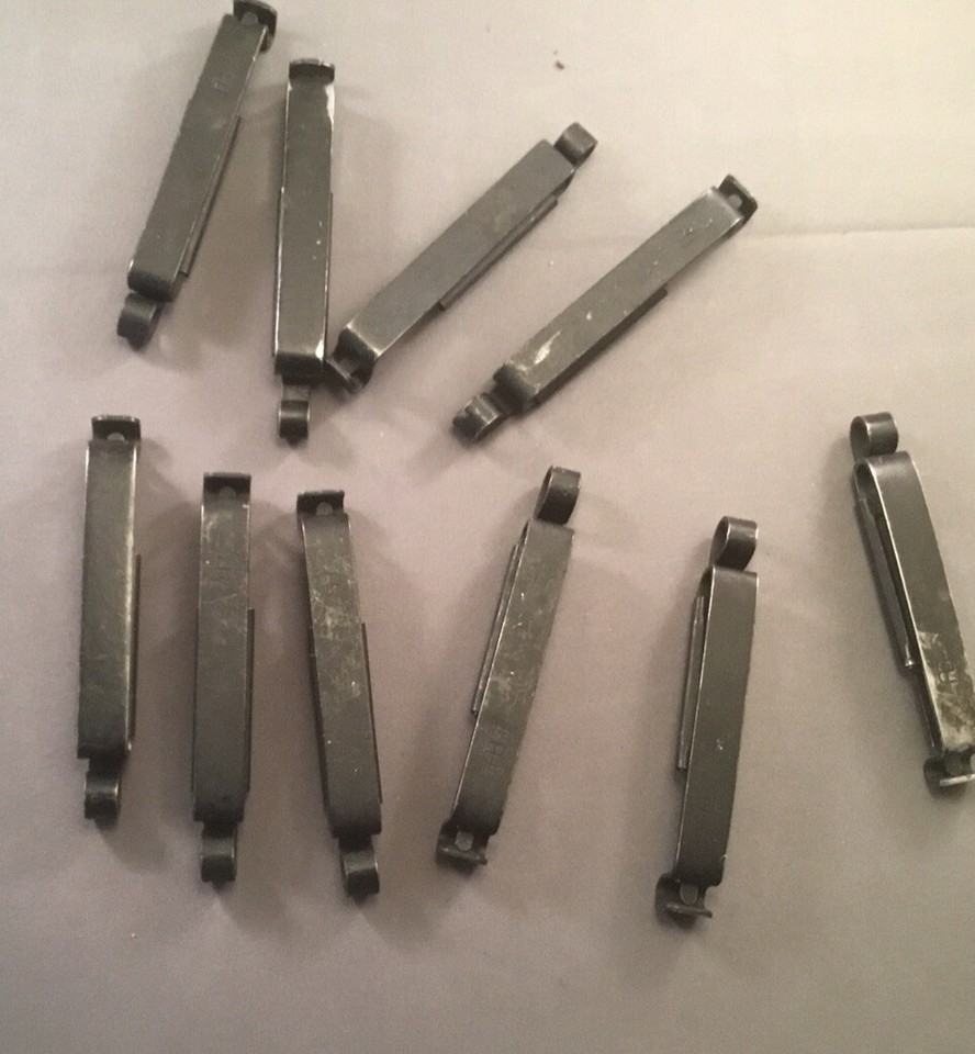 10 ALICE Clips Belt Slides Keeper Lock Clip Belt Black Military LC-1 | eBay