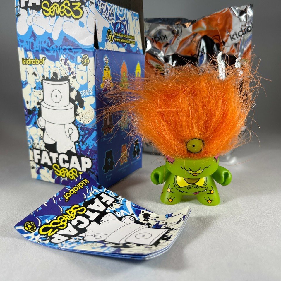 Kidrobot FATCAP 3" Series 3 - Chases - Vinyl Figures - Choice Lot | eBay