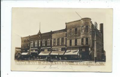 Real Photo Postcard Post Card Griswold Iowa Ia Main Street | eBay