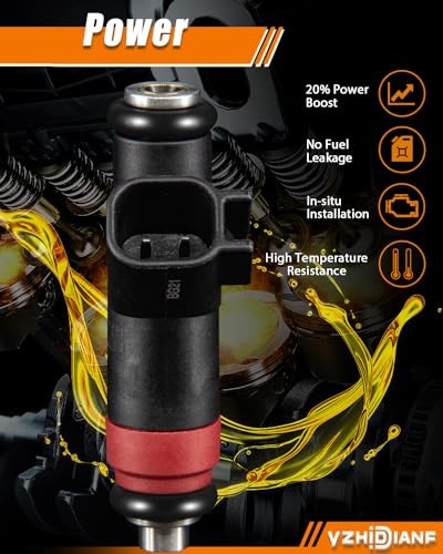 FJ482 5.7L V8 Fuel Injectors Fit For:-Dodge Durango 2004-2009 Ram 1500 ...