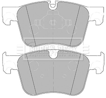 CAPSautomotive Brake Pad Set for Peugeot 1619791180 1612412380 ...