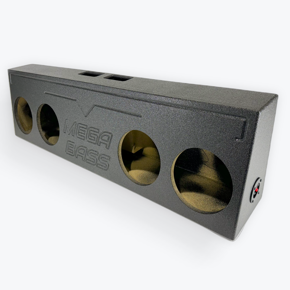 Universal Single Cab Truck Subwoofer Enclosure Box 4X8" Ported Ford ...