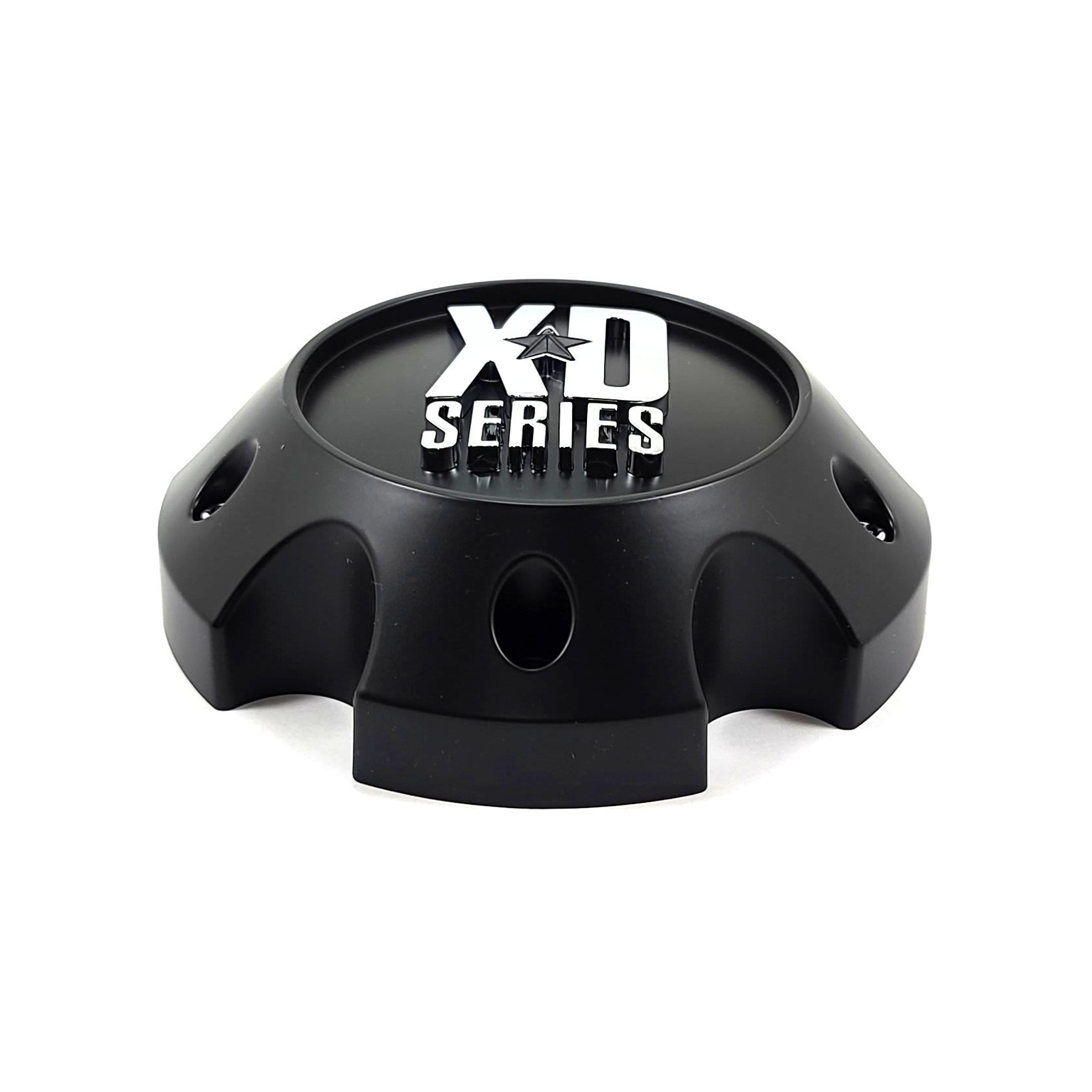 4 XD Series Black Wheel Center Caps for 5L XD828 Delta XD824 Bones ...