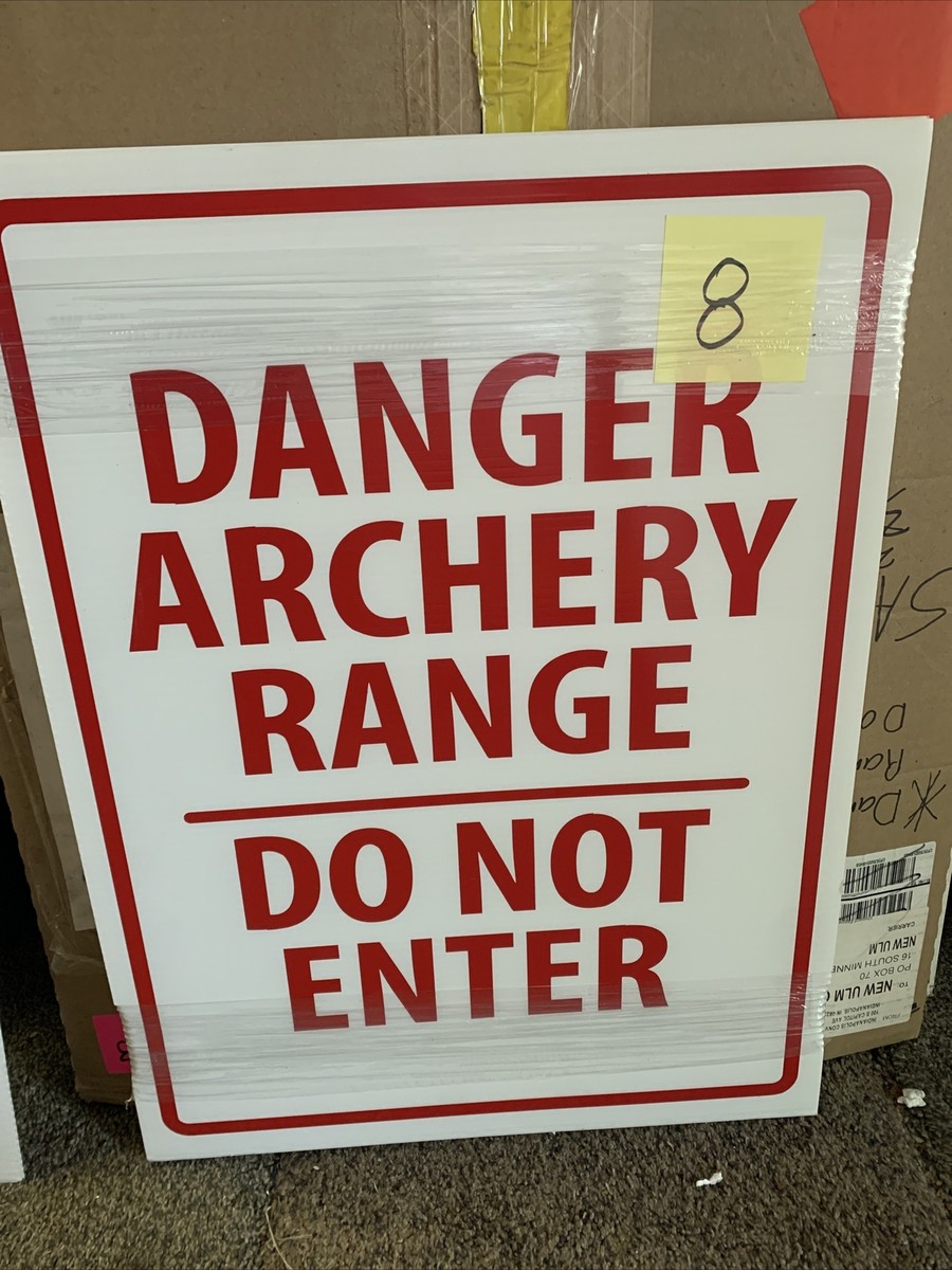 Archery Signs Archery Sign Etsy UK
