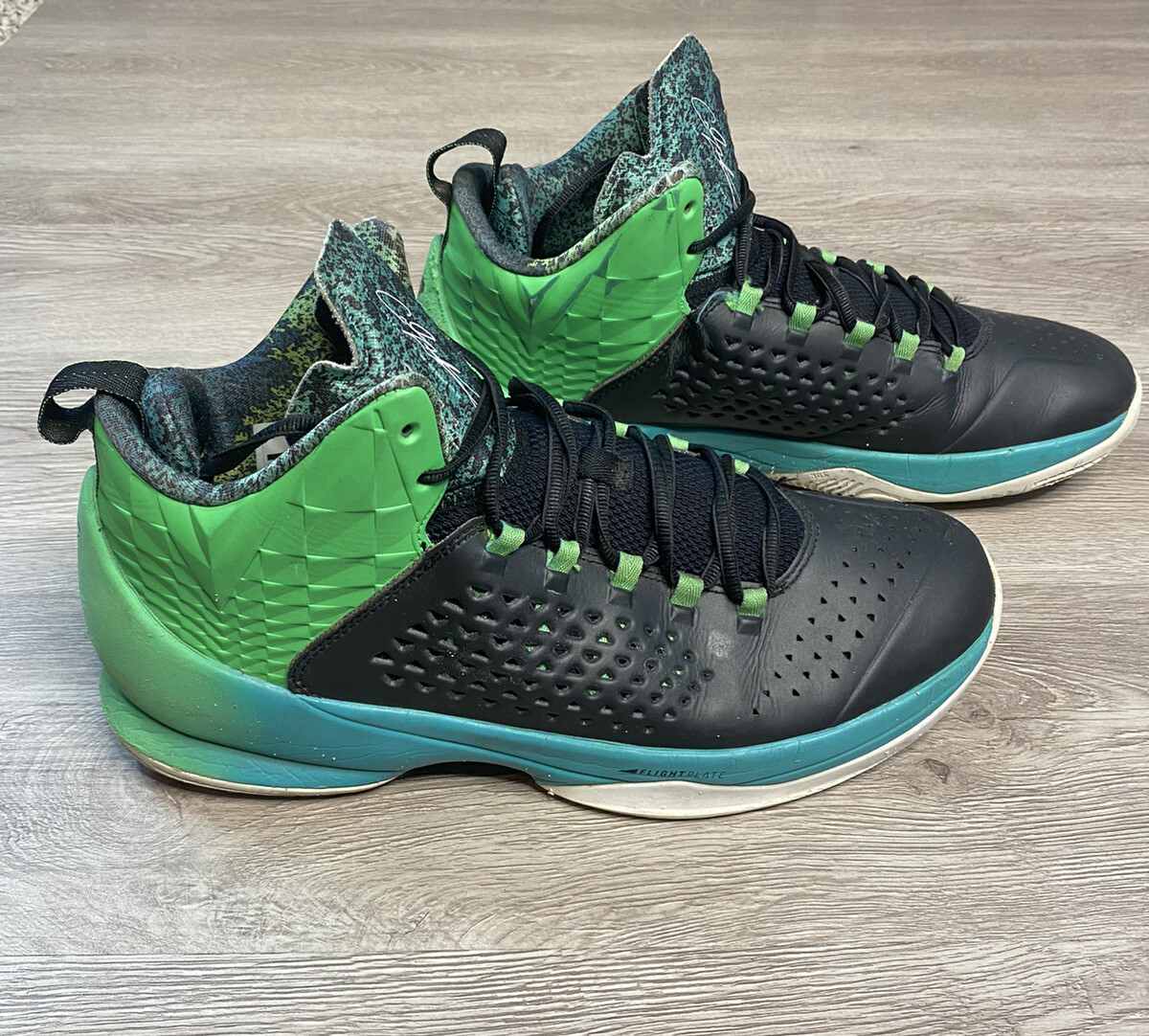 Men's Jordan Melo M11 'Light Green Spark' 716227-008 … - Gem