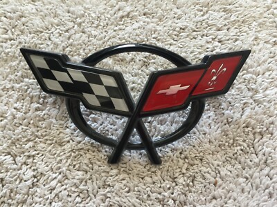97-04 C5 CORVETTE Rear Emblem OEM | eBay