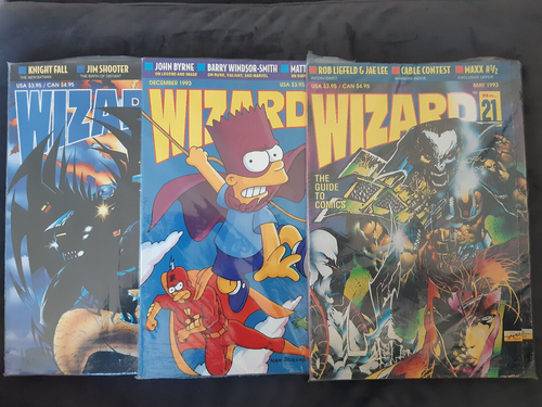 WIZARD Comics Magazine: 21, 24, 28 (1993) Choose your Issues! | eBay