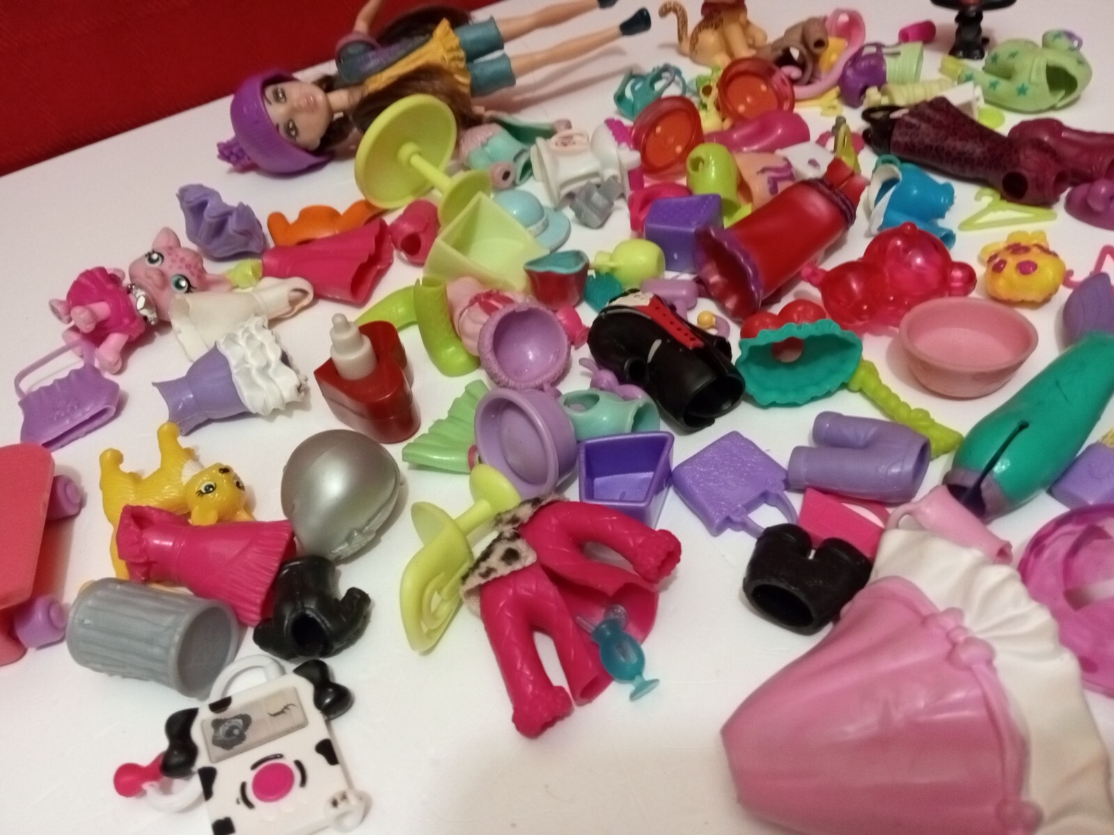 Vtg Y2K Girls Toys Mixed Lot Barbie Bratz Polly Pocket Etc Exactly As ...