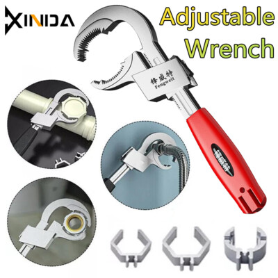 Adjustable Wrench Universal Monkey Spanner Multi-function Plumbing Hand Tools | eBay