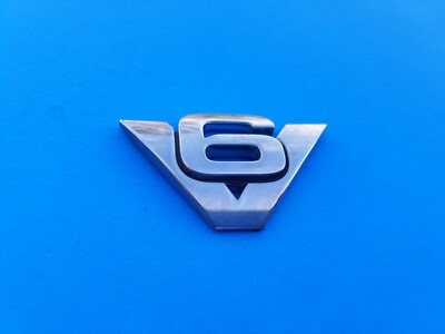 01 02 03 04 05 06 07 FORD ESCAPE V6 SIDE CHROME EMBLEM LOGO BADGE ...