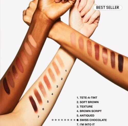 Mac Swiss Chocolate Vs Brown Script