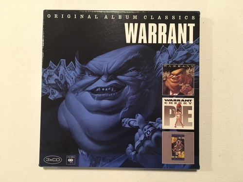 WARRANT Original Album Classics 3CD +Bonus Tracks, DRFSR Cherry Pie Dog ...