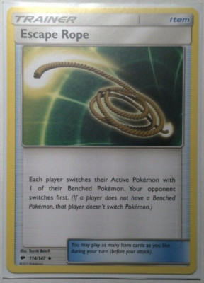 Pokemon - Escape Rope *114/147* | eBay