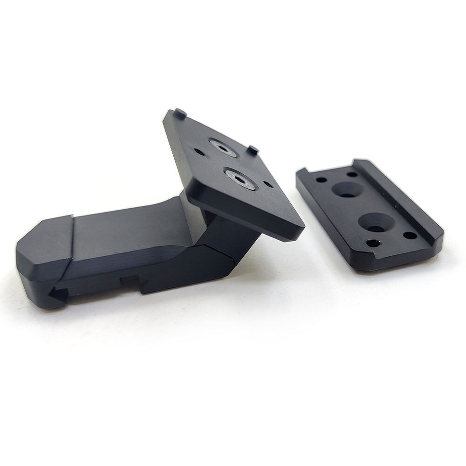 Tactical Offset Optic Mount 45 Degree Offset Mount For RMR Red Dot ...