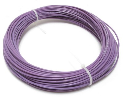 AWM 1180 Style 18AWG Violet PTFE Silver Plated Copper Wire, 100ft | eBay