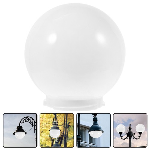 Globe Light Bulb Cover Post Lamp Shade Replacement Shades for Wall ...