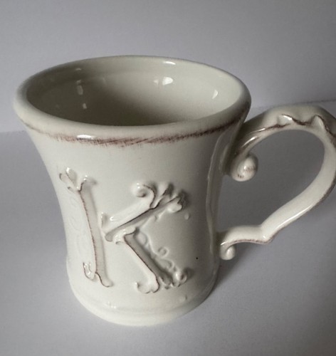 coffee/tea cup beautiful K if you need the initial K the cup is fancy ...