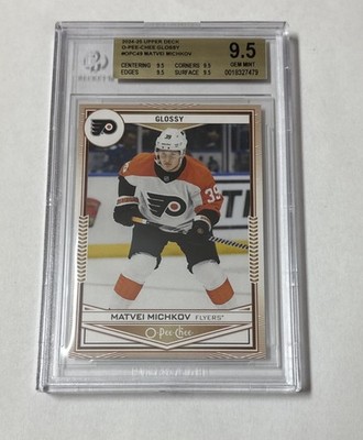 2024-25 Upper Deck O-Pee-Chee Glossy #49 Matvei Michkov BGS 9.5 | eBay