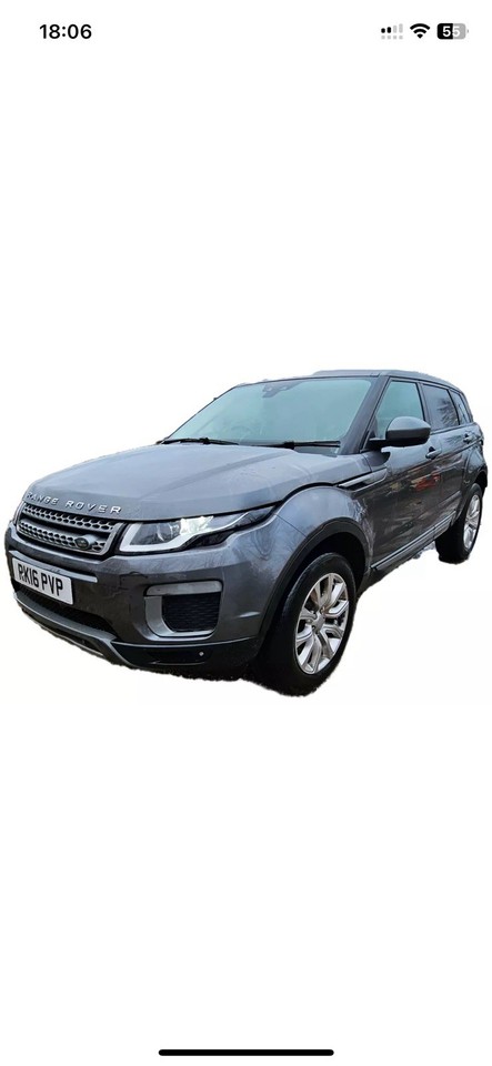 Range Rover Evoke. Non Runner Spares Or Repair No Reserve | eBay UK