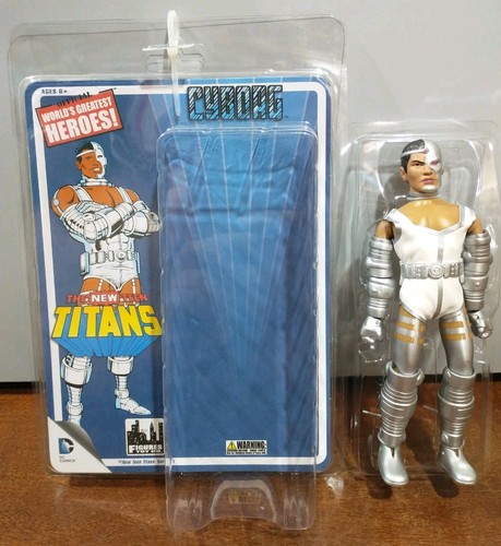 Retired 2016 DC Comics New Teen Titans Series CYBORG 8" Retro Figures ...