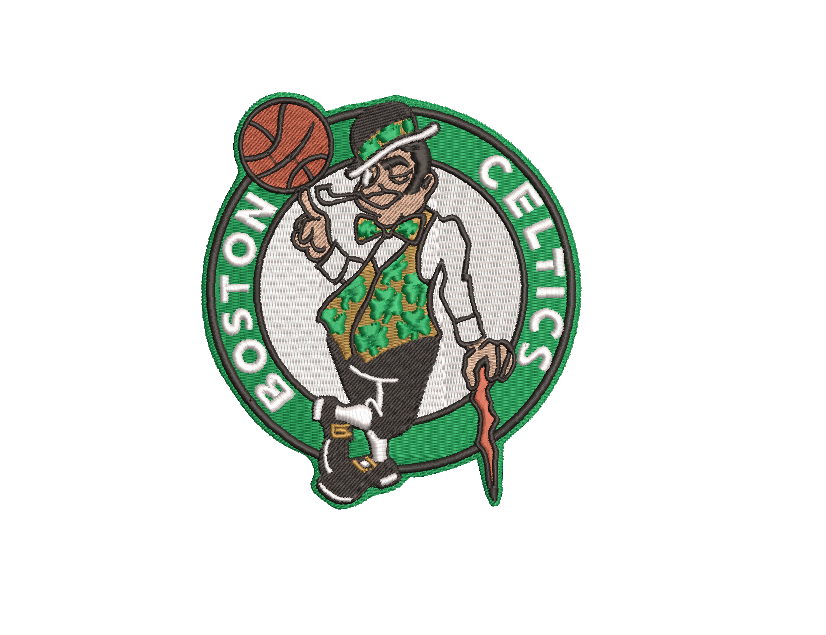 Boston Celtics Patch Iron on or Sew on - Choose Size- Basketball Patch ...