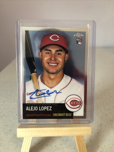 Alejo Lopez Rookie RC Auto Topps Chrome Platinum | eBay