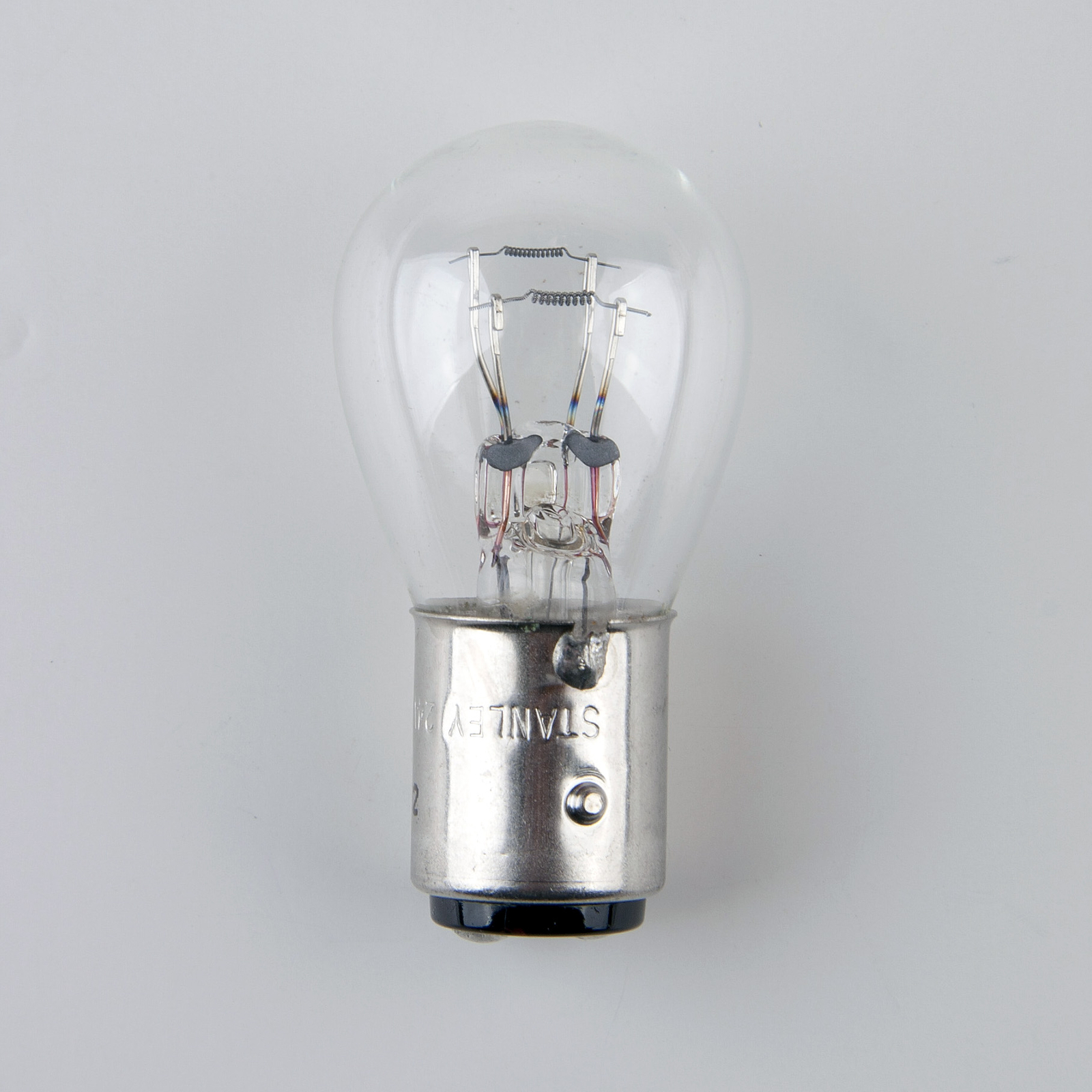 Stanley A4887M 24V 25/10W S25 BAY15d Clear Auto Bulb, Quantity=1 Bulb ...