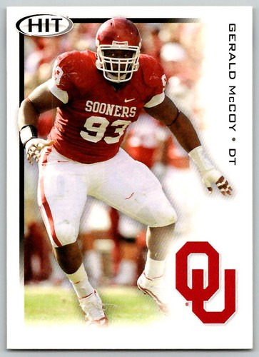 2010 SAGE HIT GERALD MCCOY OKLAHOMA SOONERS #3 | eBay