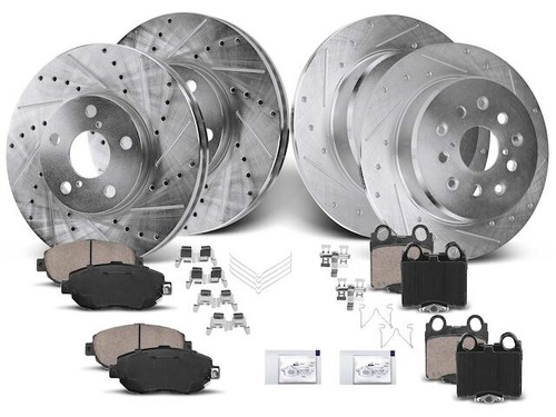 For 1998-2005 Lexus GS300 Brake Pad and Rotor Kit APR 99164HDSH 1999 ...